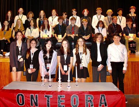 Onteora Middle School inducts new National Junior Honor Society members - Hudson Valley One