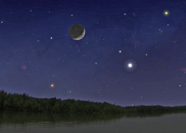 Venus puts on a show in the western sky - Hudson Valley One